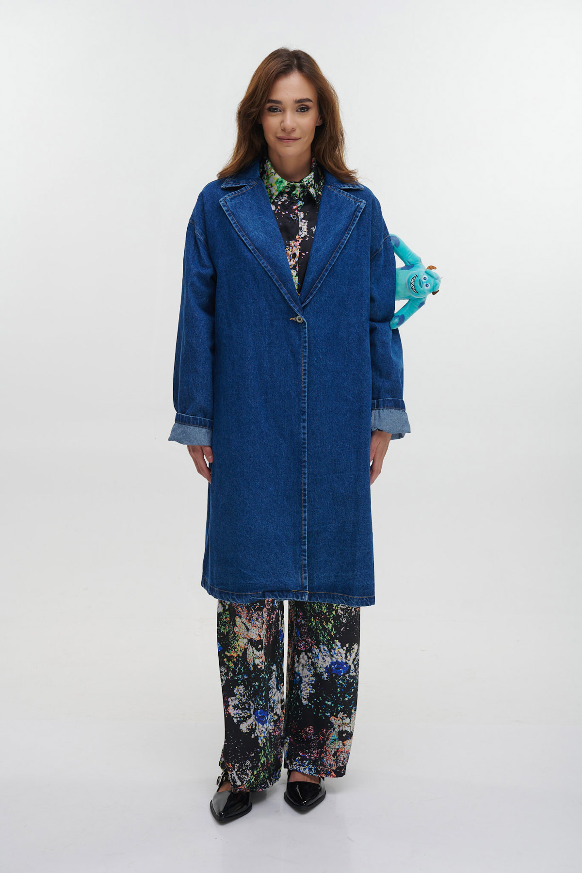 Coat denim monsters by ANEMH – ANEMH clothing&fashion items-Γυναικεία ...